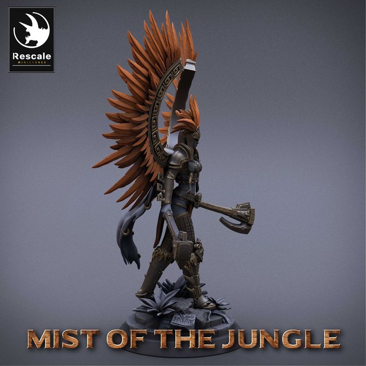 3D Printable General Amazon by Rescale Miniatures