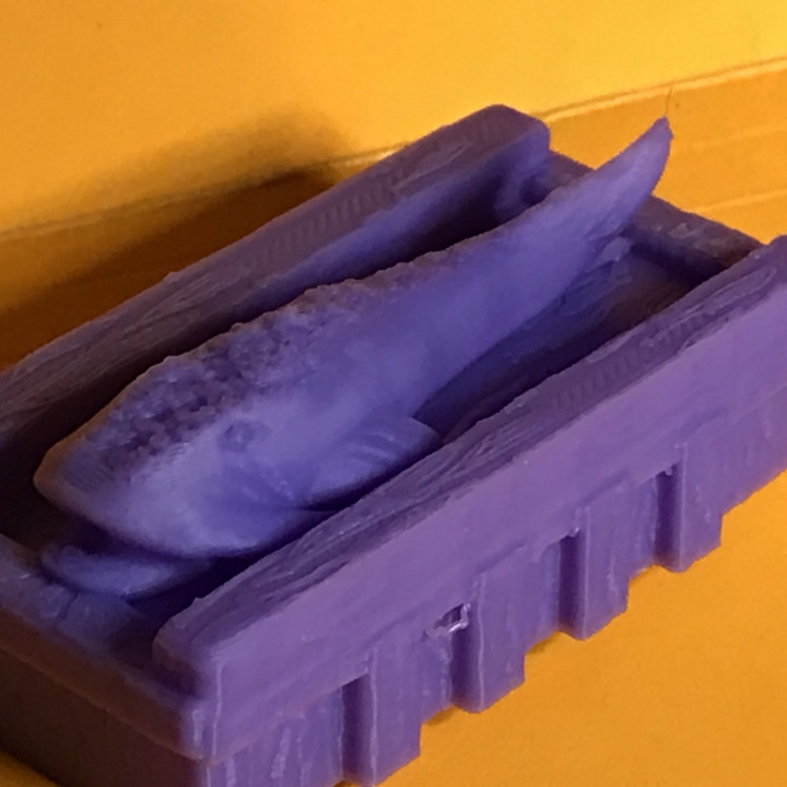 3D Printable AEDOCK02 - Fish Market by Aether Studios