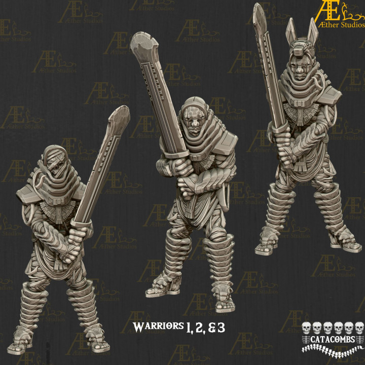 3D Printable AECATA06 - The Tomb of Anaq'Su by Aether Studios