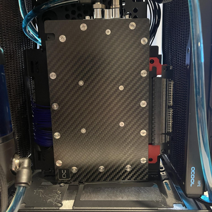 3D Printable SLATE-CASE AQ Cobalt Riser Adapter (Vertical Mount) by Jezrien