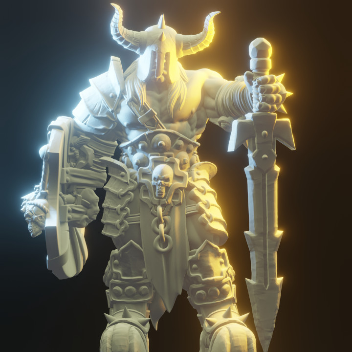 3D Printable Vikings and Skeletons Set - 3D Printable Models by ...