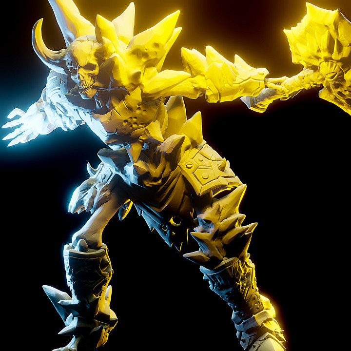 3D Printable Vikings and Skeletons Set - 3D Printable Models by ...