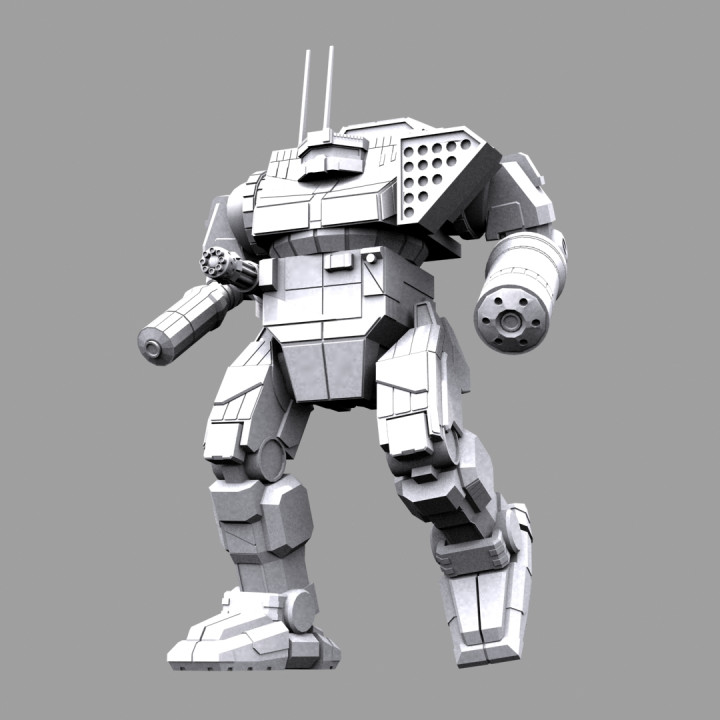 3D Printable American Mecha Game Orion Proxy - Variant Parts by Abdul ...