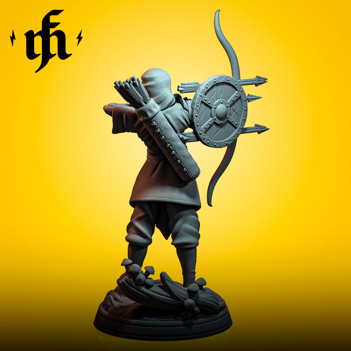 3D Printable One-Arrow Jacob by Midas Forge