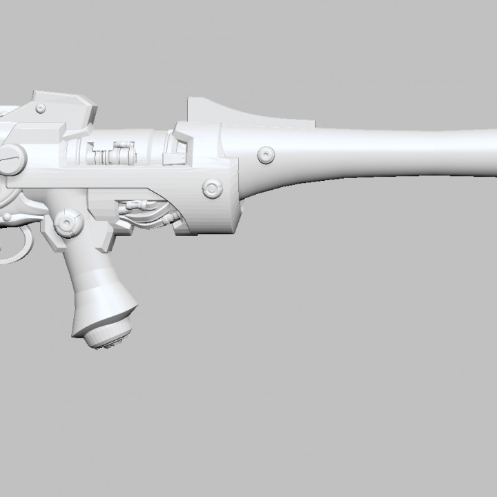 3D Printable Relic Gun Set by 3DArtGuy