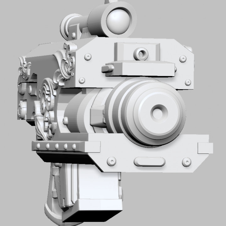 3D Printable Relic Gun Set by 3DArtGuy