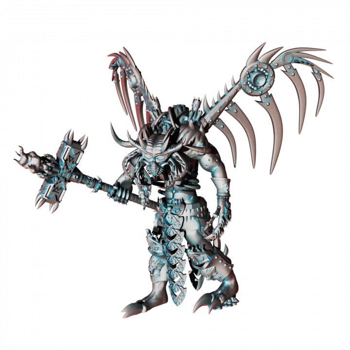 3D Printable Soul Forger Demon Prince - Wargame Proxy by Lex Addams