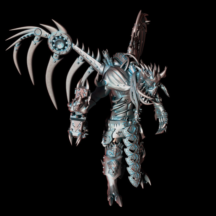 3D Printable Soul Forger Demon Prince - Wargame Proxy by Lex Addams