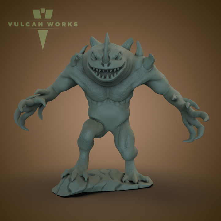 3D Printable Death Slaad by VulcanWorks