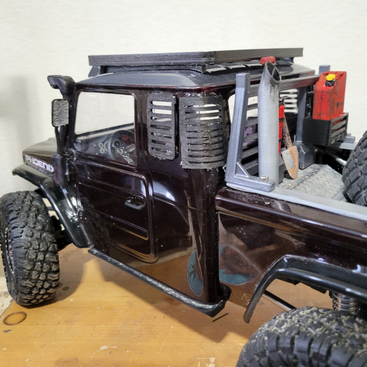 3D Printable vs410 bolt on exhaust stack by Topler