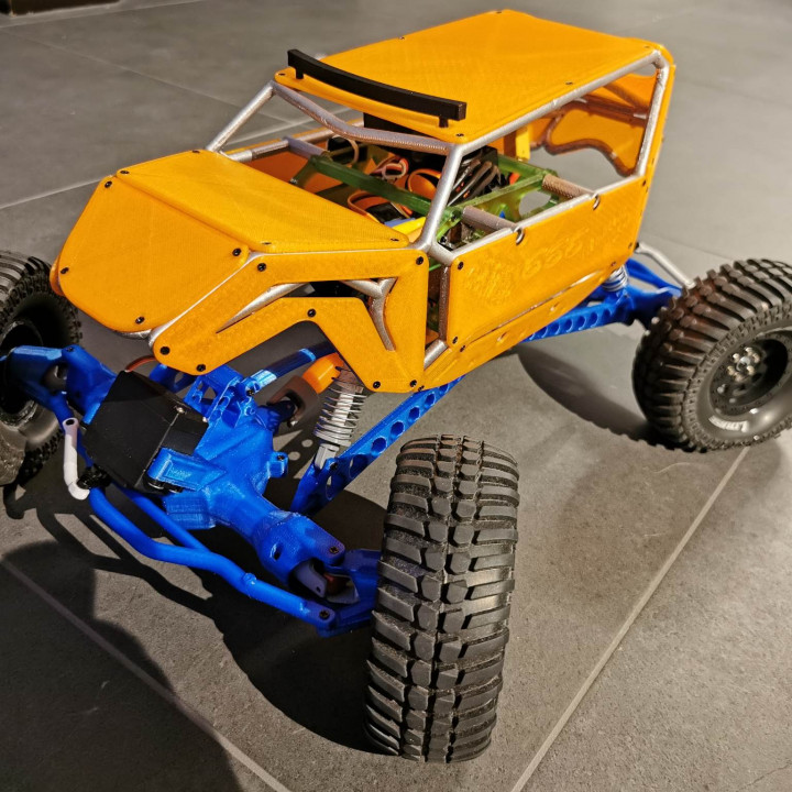 3D Printable Rock Crawler by orjan danielsson