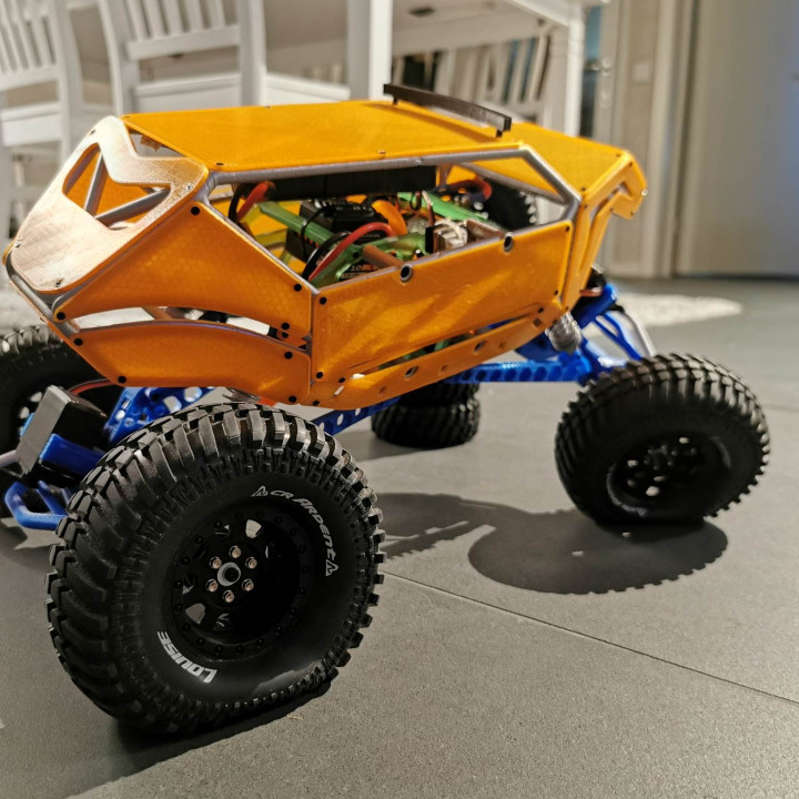 3D Printable Rock Crawler by orjan danielsson