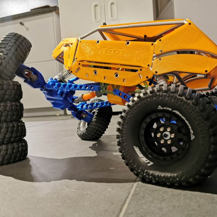 3D Printable Rock Crawler by orjan danielsson
