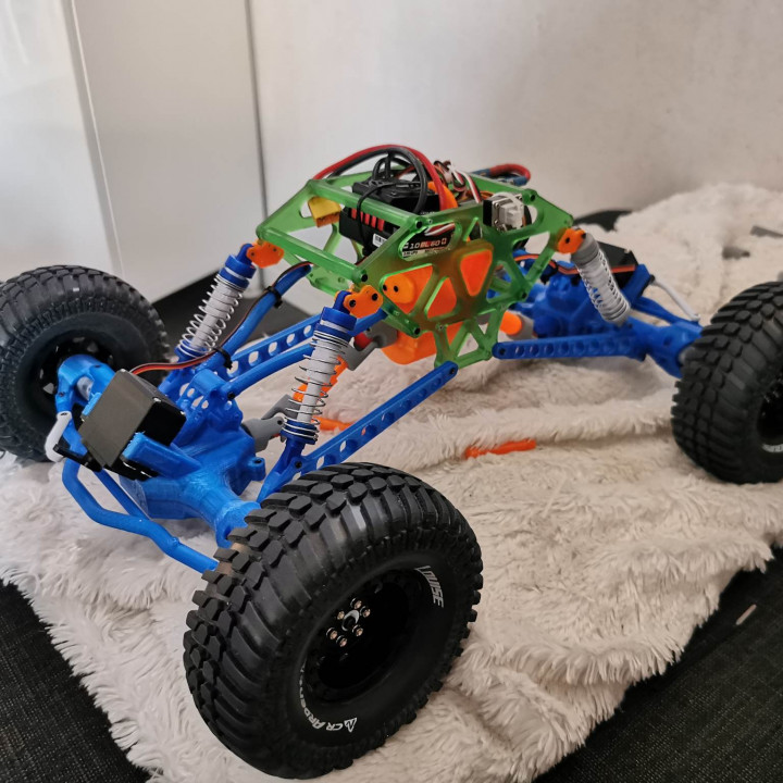 3D Printable Rock Crawler by orjan danielsson