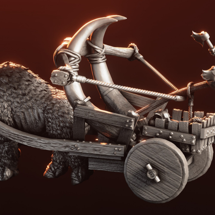 3D Printable Ogre Catapult by SabertoothCollectibles