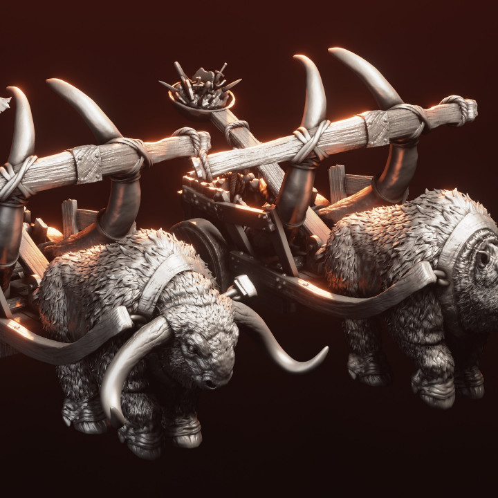 3D Printable Ogre Catapult by SabertoothCollectibles