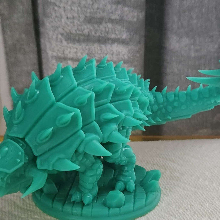 3D Printable The Saurian Empire - Siege Beast by BlueWyvern