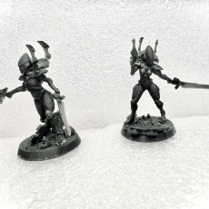 3D Printable Space Elf Bases by PSMiniatures