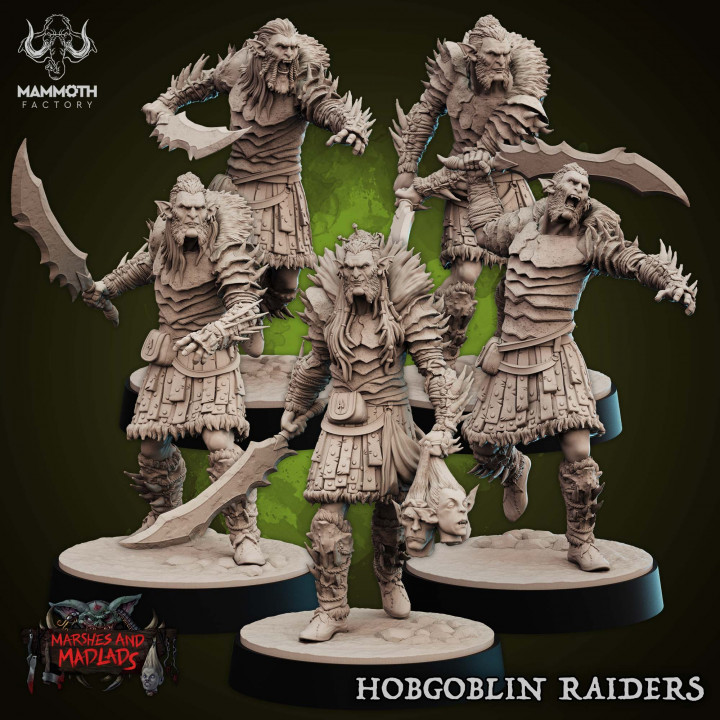 3D Printable Hobgoblins Pack by Mammoth Factory