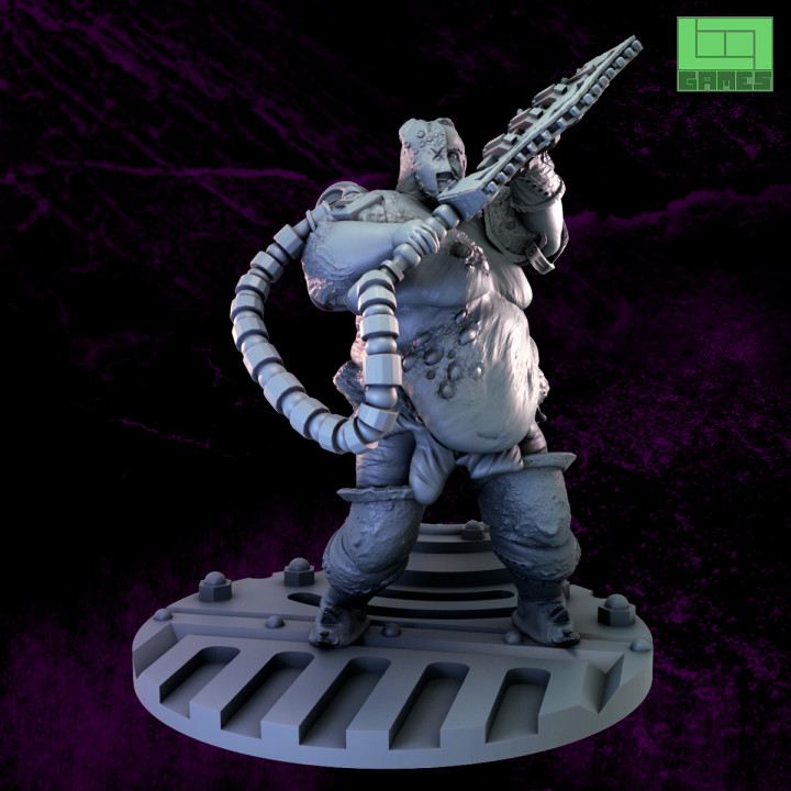 3D Printable Final Boss 02 by LOOTgames