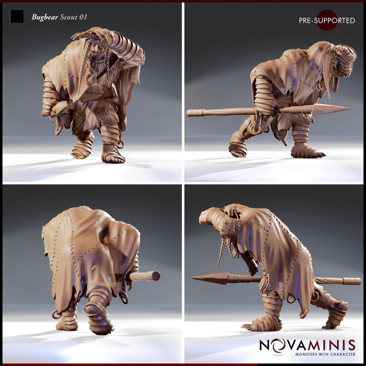 3D Printable Bugbear Scout 01 by NovaMinis