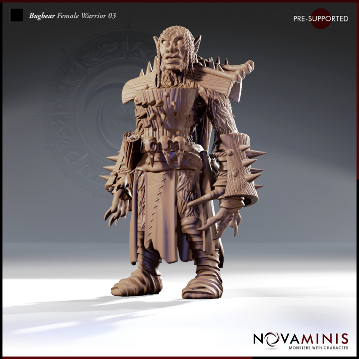 3D Printable The Great Wilderness: Bugbear Tribe by NovaMinis