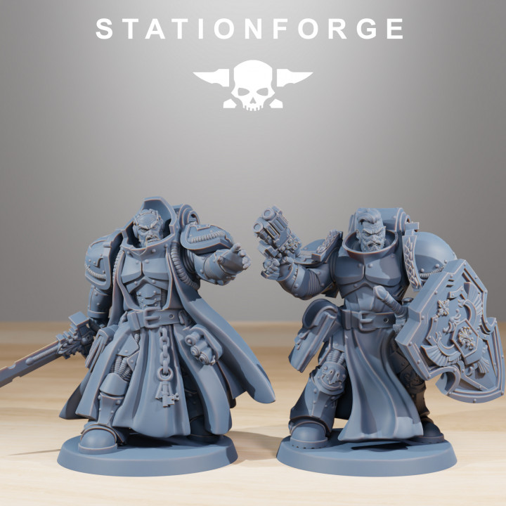 3D Printable Socratis Knights by Station Forge