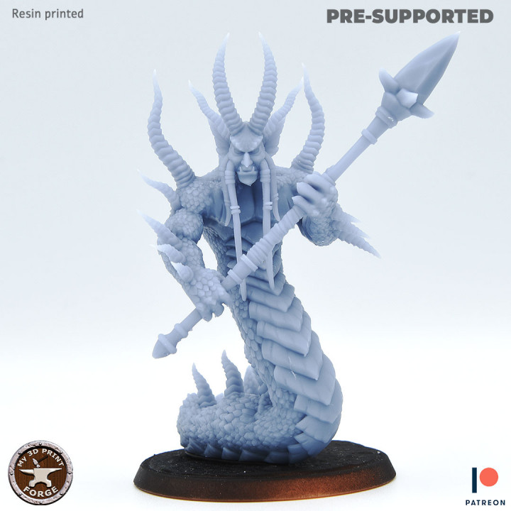 3D Printable Demon Shazzr by My3DPrintForge