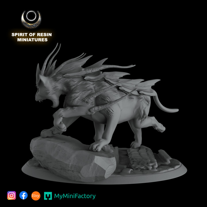 3D Printable Assassin Beast by Spirit of Resin