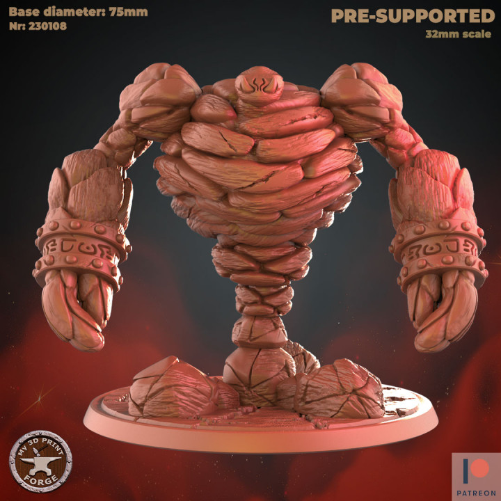 3D Printable Earth Elemental Two models by My3DPrintForge