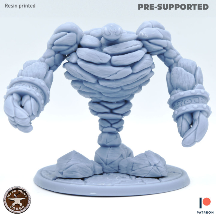 3D Printable Earth Elemental Two models by My3DPrintForge