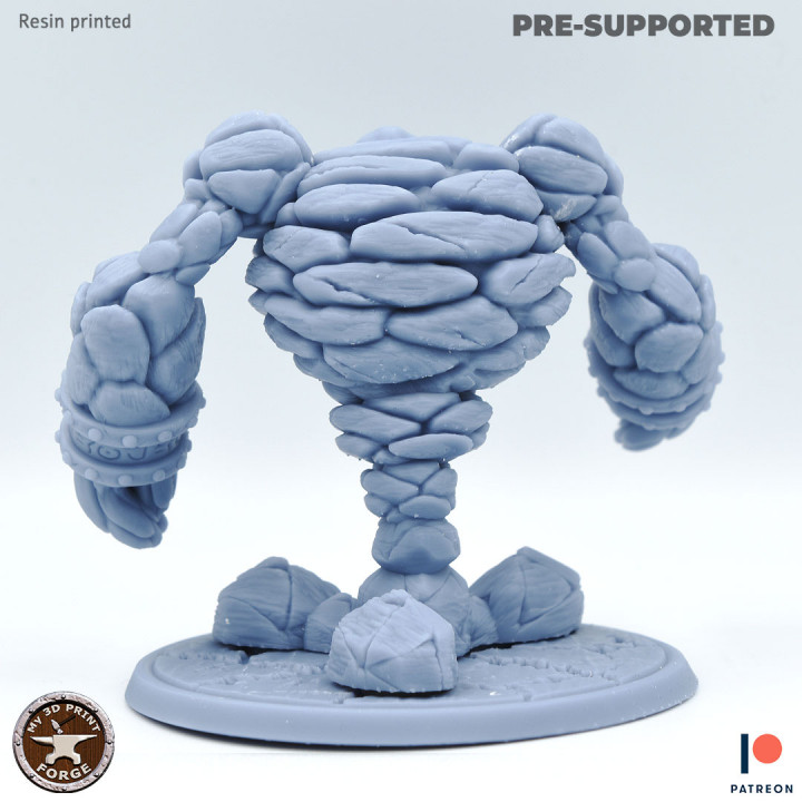 3D Printable Earth Elemental Two models by My3DPrintForge