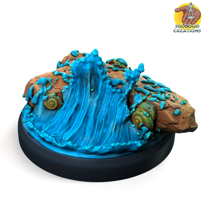 3D Printable Base Hydronautic Chaos 06 by SolGood Creations