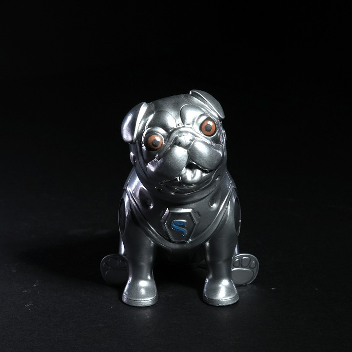 3D Printable Space Pooch Trio by Stlflix
