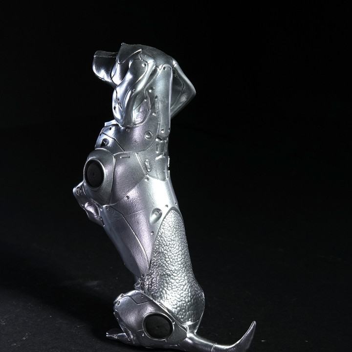 3D Printable Space Pooch Trio by Stlflix