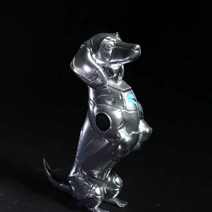 3D Printable Space Pooch Trio by Stlflix