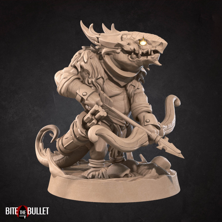 3D Printable Kobold Ranger by Bite the Bullet