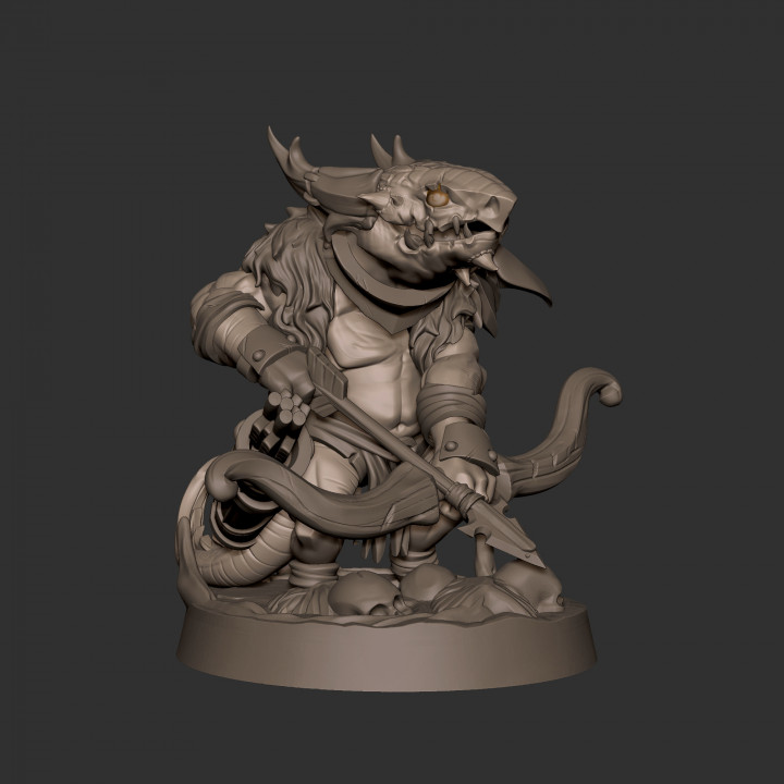 3D Printable Kobold Ranger by Bite the Bullet