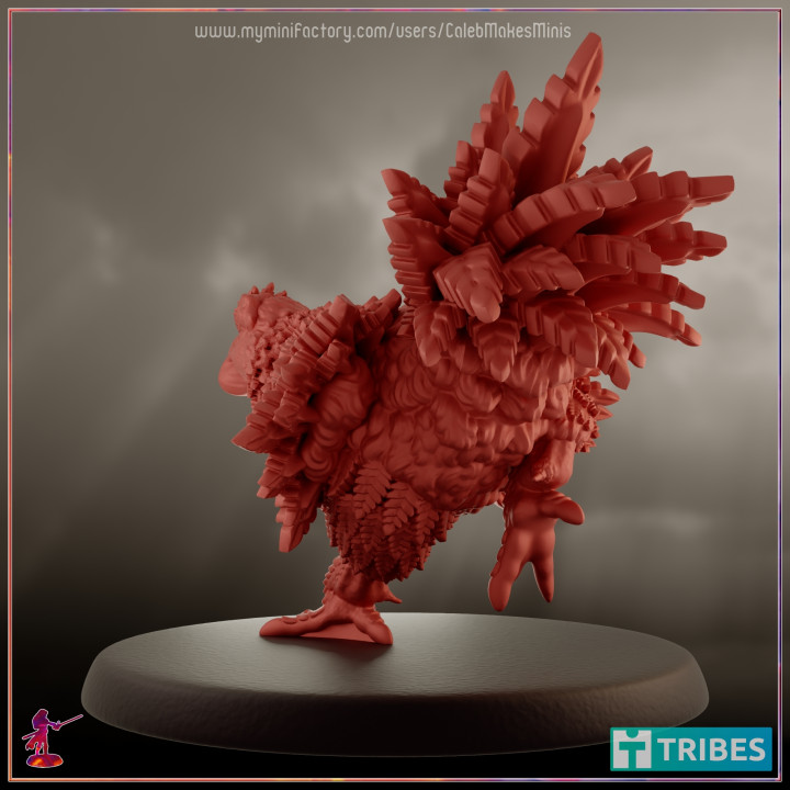 3D Printable Rostraram (Giant Rooster) [PRE-SUPPORTED] | Roost-rider ...