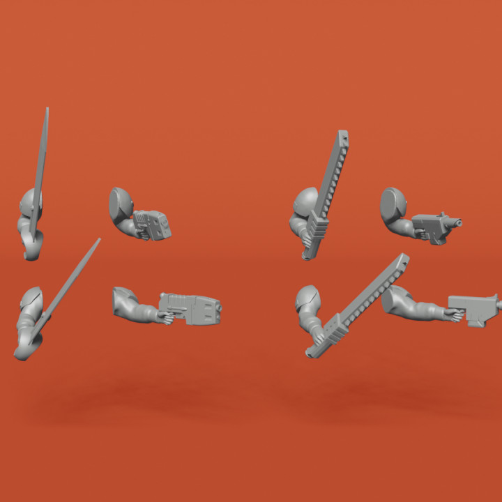 3D Printable Imperial Infantry Squad by BadgersArmoury