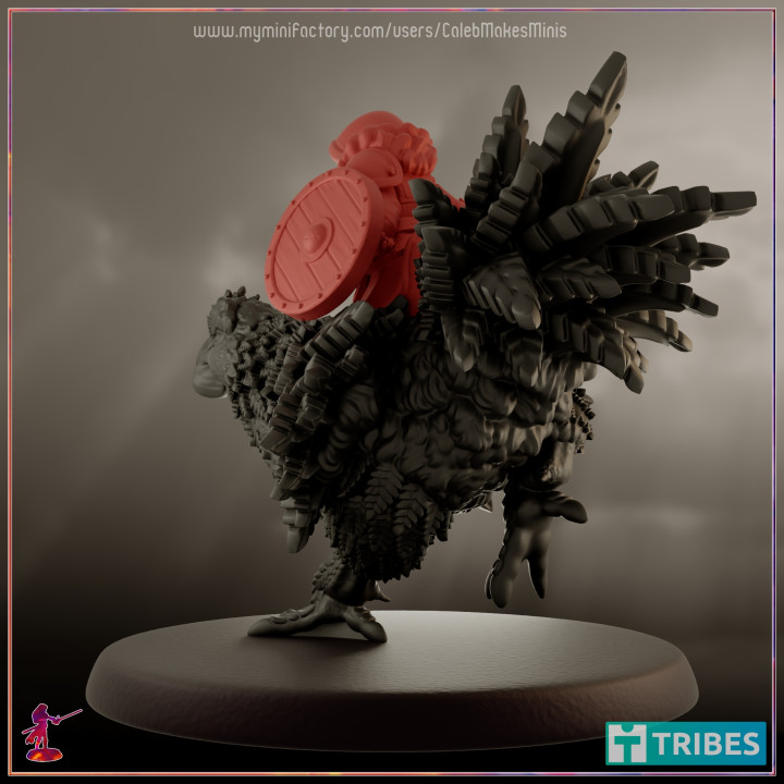 3D Printable Roost-riders (Mounted & Unmounted) [PRE-SUPPORTED] | Roost ...