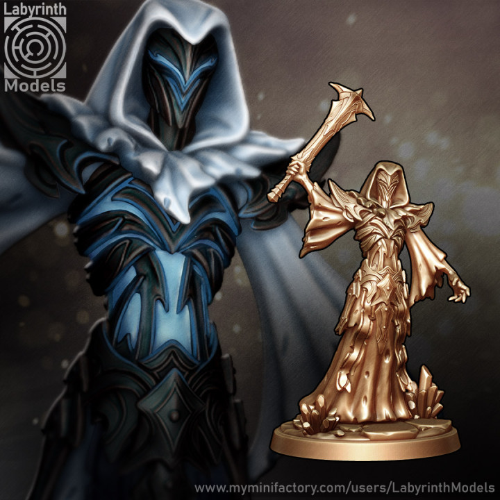 3D Printable Ice Wraiths - 32mm scale by Labyrinth Models