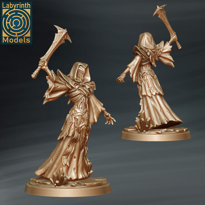3D Printable Ice Wraiths - 32mm scale by Labyrinth Models