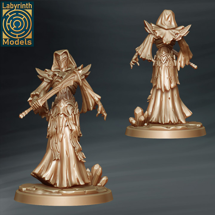 3D Printable Ice Wraiths - 32mm scale by Labyrinth Models