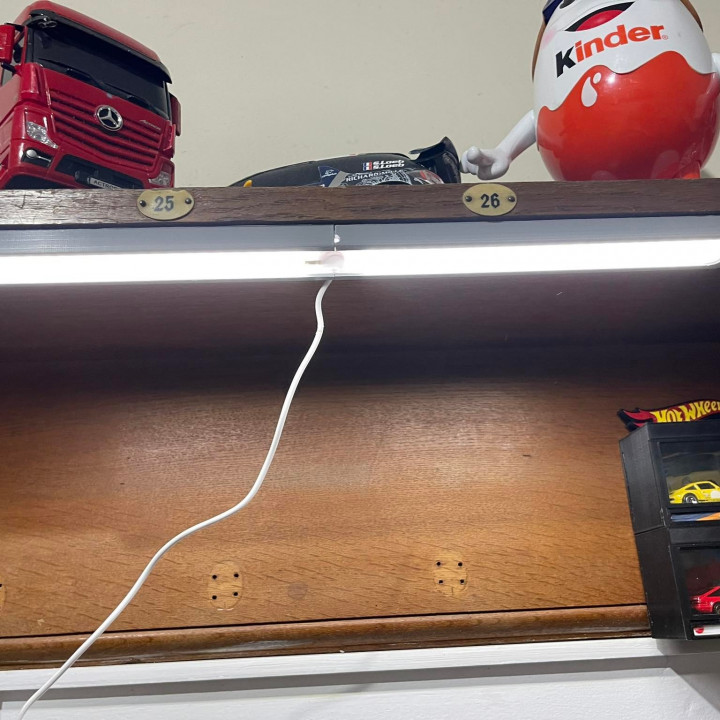 3D Printable Led Panel by Emanuel Chmielowski