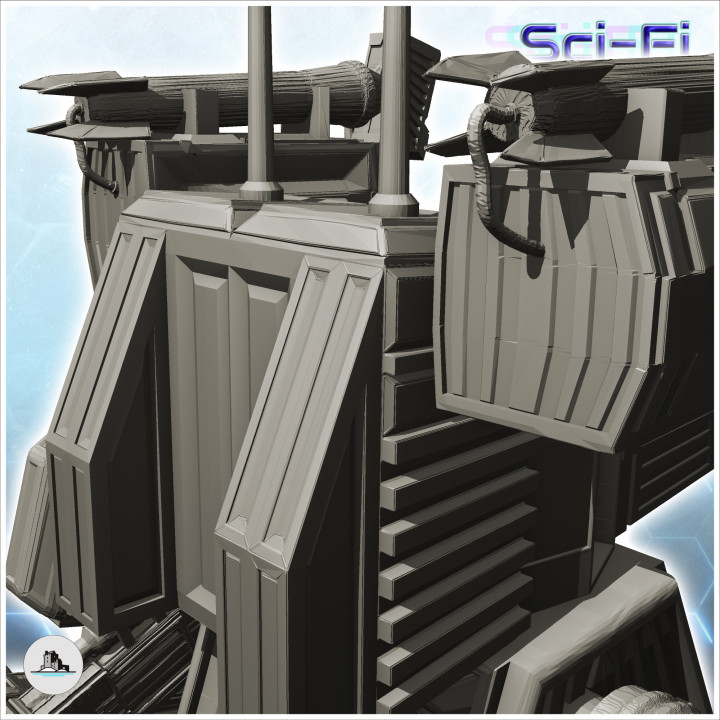 3D Printable Phydon combat robot (12) - Future Sci-Fi SF Post ...