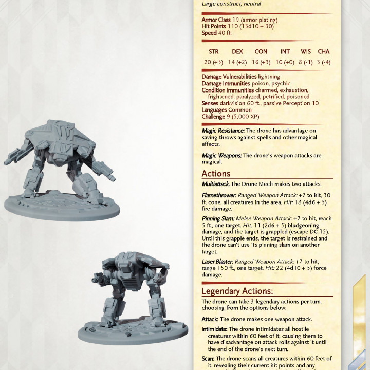 3D Printable Ironside Faction - 5e by Dungeons and Dreadnoughts