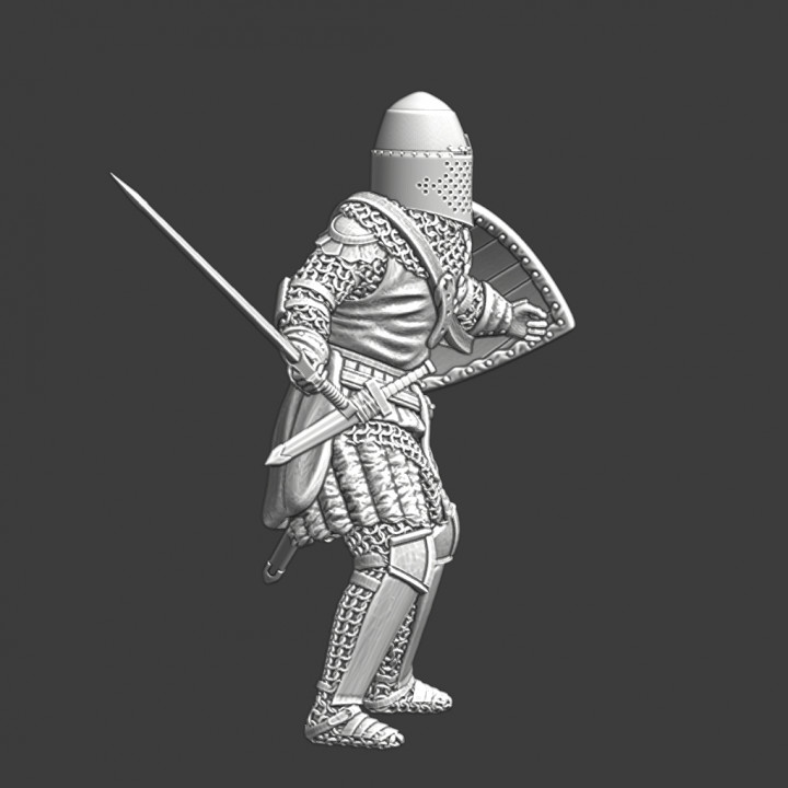 3D Printable Medieval Danish Knight - From the Hvide Family by Northern ...
