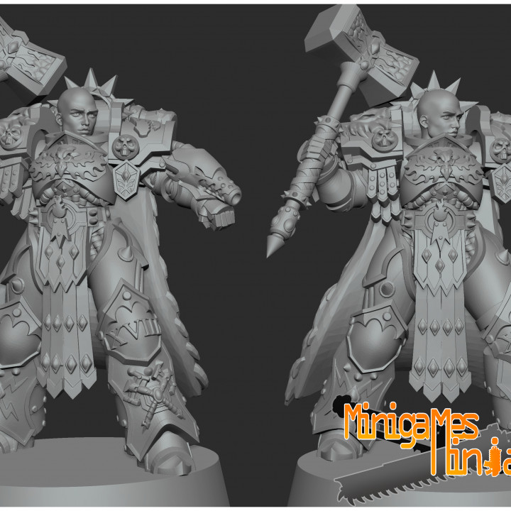3D Printable Vulkan figurine by Minigames Miniatures
