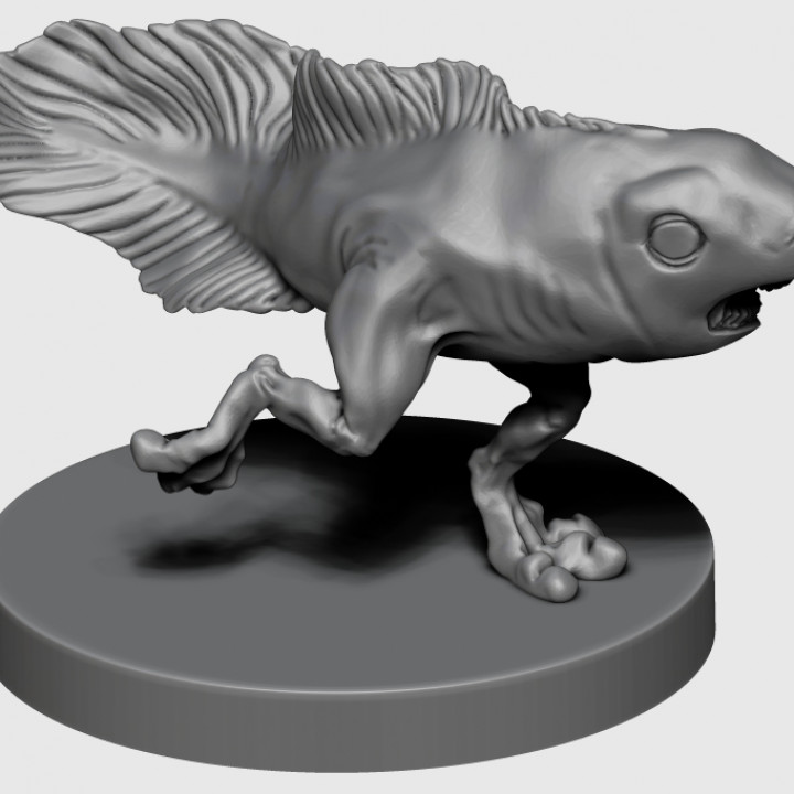 3D Printable Monstrous Pollywogs by Dark-Platypus Studio